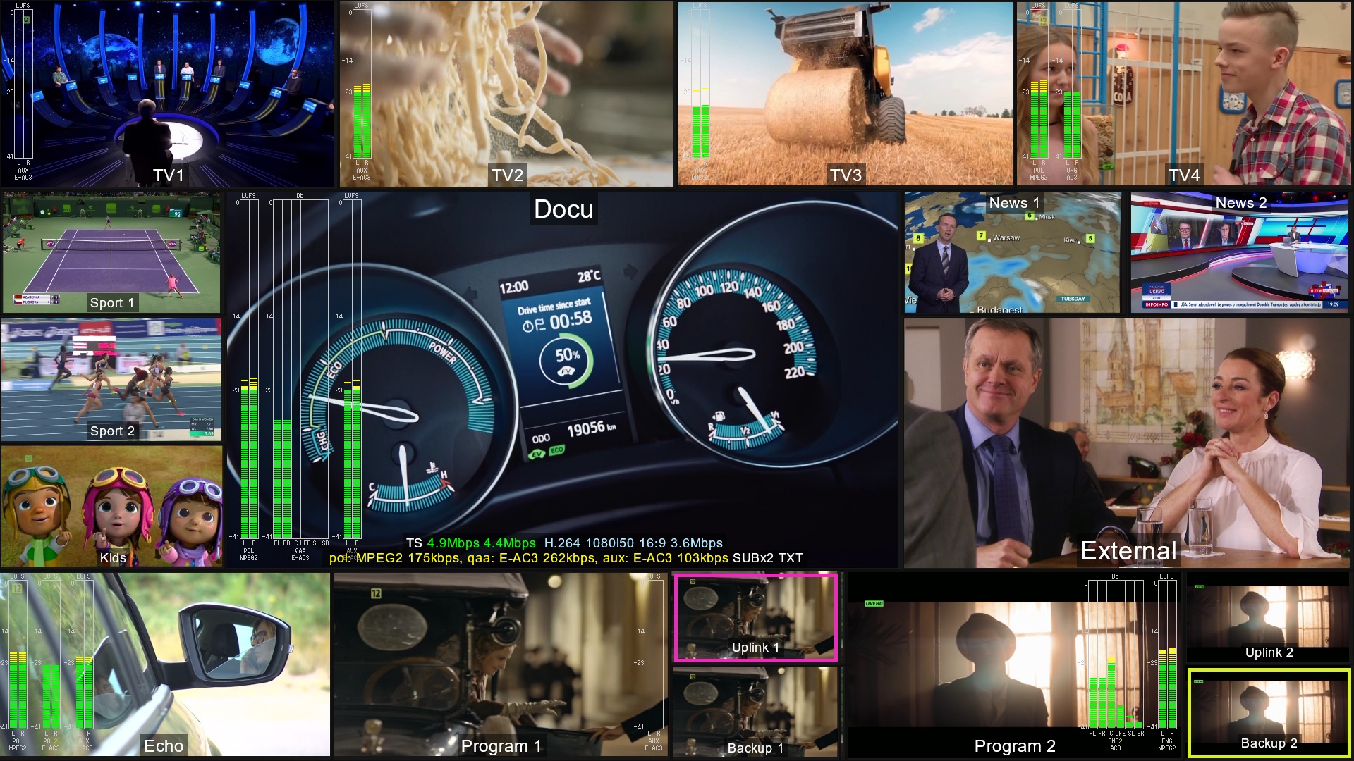 IP Multiviewer | Stirlitz Media software – Logger, IP Multiviewer, IP ...